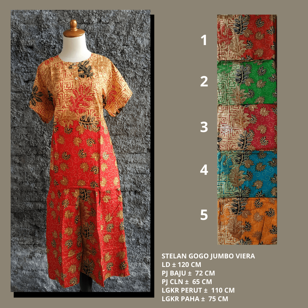 Daster Setelan Jumbo - Daster Rumah